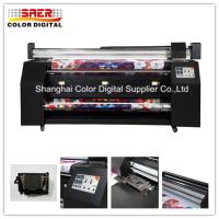 China Advertising Polyster Feather Flag Printing Machine With Two Epson Head for sale