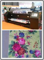 China Flag Curtain Pop Up Printer Digital Textile Printing Machine 22 Sqm / H In 4 Pass for sale
