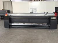 China Large Format Fabric Plotter With Heater For Outdoor Mirror Flag Making for sale