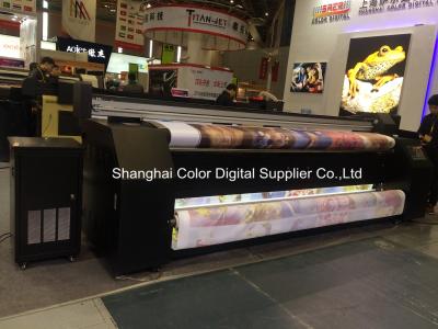 China Most Popular Roll To Roll Automatic Textile Printing Machine Continuous Ink Supply for sale