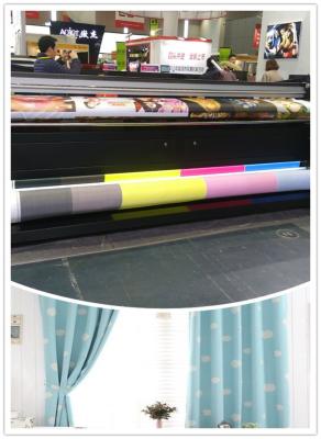 China 6.5kw Powerful Fabric Plotter Adjustable Print Head For Flag Making for sale