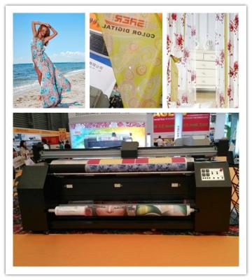 China Wide Format Digital Fabric Printing Machine For Beach / Sublimation Flag for sale