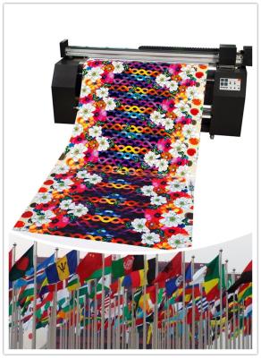 China Sublimation Digital Fabric Plotter Pigment Flag Printing Machine for sale