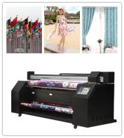 China 2300mm Dual Cmyk Pigment Fabric Plotter Printer For Fabric Printing for sale