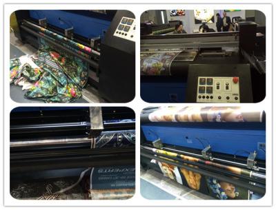China Automatic Digital Textile Printing Machine Sublimation / Reactive / Pigment Ink for sale