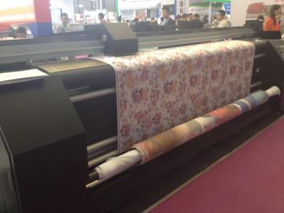 China Cloth Sublimation Printing Machine With Automatic / Manual Head Cleaning for sale