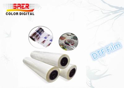 China Hot Melt Powder PET Film Roll For T-Shirt Heat Transfer Printing for sale