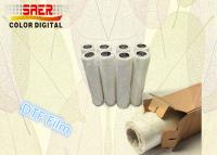 China Transparent PET DTF Transfer Film Roll 60cm For Textiles for sale