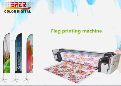 China Wide Format Digital Textile Printing Machine With Dual CMYK for sale