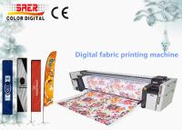 China Multicolor Dual CMYK Textile Sublimation Printing Machine / Tent Fabric Printer for sale