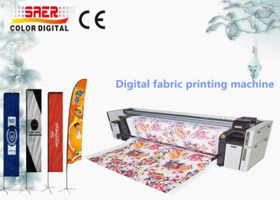 China Multicolor Dual CMYK Textile Sublimation Printing Machine / Tent Fabric Printer for sale