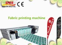 China Digital Fabric Textile Dye Sublimation Printer With Take Up System for sale