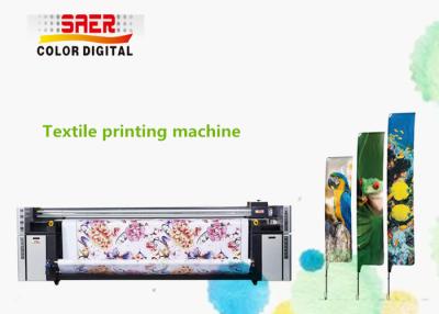 China Digital Textile Printing Machine Flag Banner Polyester Fabric Inkjet Dye Sublimation Printer for sale