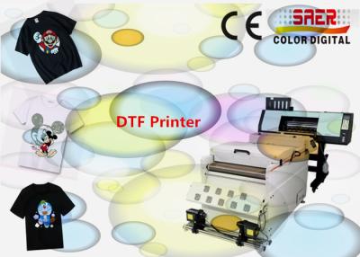 China SAER 4 Pieces Print Head DTF Printing Machine With Shaker Machine for sale