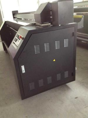 China Dual CMYK 3.2m Digital Fabric Printing Machine 1440dpi Resolution for sale