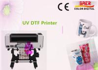 China UV DTF printer full set AB film automatic A3 UV flatbed varnish printer for sale