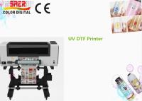 China UV DTF Printer All In One Transfer Film UV Printing Machine With 3 Pcs Head for sale