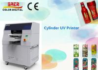 China High Speed 360 Round Printer Digital UV Bottle Printer / Cylinder UV Printer for sale