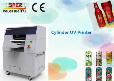 China High Speed 360 Round Printer Digital UV Bottle Printer / Cylinder UV Printer for sale