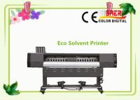 China Eco Solvent Printer 4 Color Can Printer 1.8m Size For Light Box Advertisement for sale