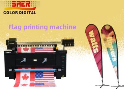 China Automatic Direct Textile Flags Banner Sublimation Flag Printing Machine Printer 1.2m Flag Banner Printer for sale