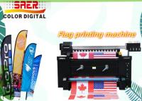 China Digital Textile Printing Machine Flag Banner Polyester Fabric Printer Inkjet Dye Sublimation Printer for sale