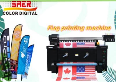 China Digital Textile Printing Machine Flag Banner Polyester Fabric Printer Inkjet Dye Sublimation Printer for sale