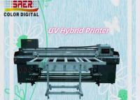 China Hybrid UV Printer For Flat And Roll Material Speedy UV Hybrid Printer for sale