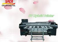 China Large Format UV Printer Machine Manufacturer Led UV Hybrid Printer Roll To Roll Flatbed Printer For Rigid & Flexible Material for sale