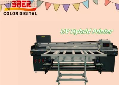 China Large Format Outdoor And Indoor UV Roll To Roll & Flatbed Hybrid Printer for sale
