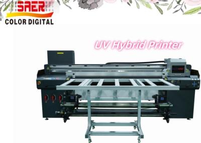 China High Speed UV Roll To Roll And Flatbed Inkjet Printer Banner Printing Machine Outdoor & Indoor Printer for sale