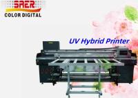 China Automatic High Speed Large Size Poster Printing Production UV Plotter Machine For Roll To Roll And Flatbed Printer for sale