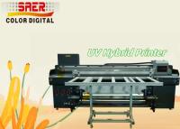 China Digital Factory Price UV Hybrid Printer Flatbed & Roll To Roll UV Printer for sale