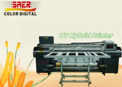 China Digital Factory Price UV Hybrid Printer Flatbed & Roll To Roll UV Printer for sale