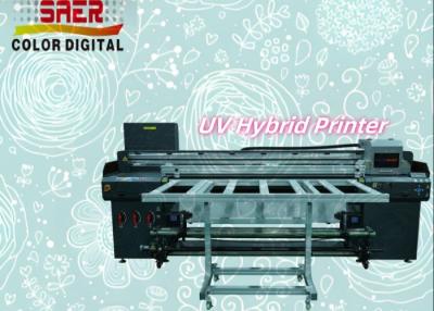 China Factory Direct Supply High Speed UV Flatbed And Roll To Roll Hybrid Printer for sale