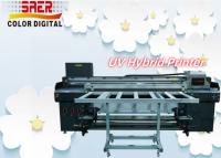 China Digital Automatic UV Printer Roll to Roll And Flatbed Hybrid UV Printing Machine for sale