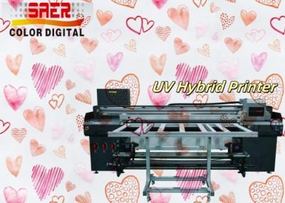 China 1.8m One Year Warranty Technical Support  Roll to Roll and Flatbed UV Printer Outdoor & Indoor printing machine for sale