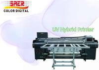 China Shanghai Supplier Roll To Roll And Flatbed UV Hybrid Printer Indoor & Outdoor Digital Printing Machine for sale