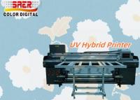 China Flatbed And Roll To Roll All-in-one Inkjet Printer UV Hybrid Printing Machine for sale
