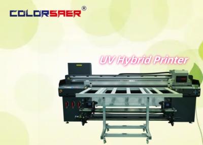 China Flatbed And Roll To Roll UV Hybrid Printer With High-Resolution Output For Professional Signage And Advertising Material Production for sale