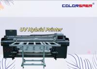 China Automatic Digital 6 Feet Roll to Roll and Flatbed UV Hybrid Inkjet Printer for sale