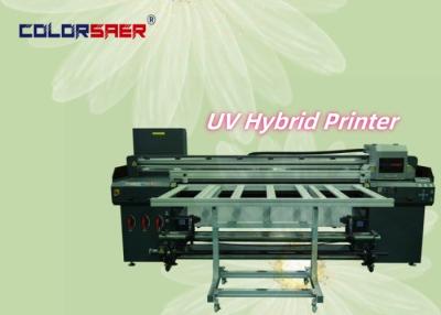 China New Design 1.8m 6ft Roll To Roll And Flatbed UV Printer For Different Materials for sale