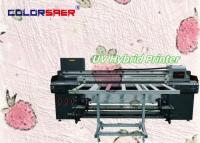 China Automatic Industrial Level UV Printing Machine Flatbed And Roll To Roll UV Hybrid Plotter for sale