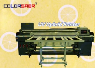 China Factory Sale Automatic Digital UV Inkjet Plotter Flatbed And Roll To Roll UV Hybrid Printer for sale