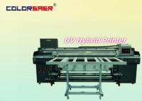 China High Productivity UV Inkjet Hybrid Printer Print Size 1.8m With Roll To Roll And Irregular Shape Multifunction On Sale for sale