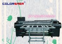 China UV Hybrid Printer Flatbed And Roll To Roll Plotter For Metal Wood Glass Leather Canvas Flex Banners Vinyl for sale