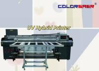 China Roll To Roll Flatbed Printing UV Hybrid Printer For Poster Advertisement Electronic Decorations Materials Craft for sale