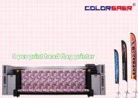 China Color SAER I3200 Digital Textile Printing Machine Flag Banner Polyester Fabric Inkjet Dye Sublimation Printer for sale
