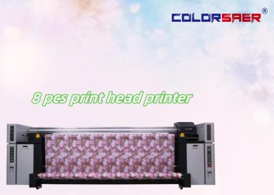China Industrial Digital Inkjet Textile / Fabric Large Format Dye Sublimation Plotter for sale