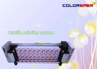 China Digital Fabric Printing Machine 3.2m Sublimation Printer With 8 Heads For Cotton Polyester Fabric for sale